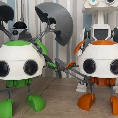 Spacebobs Smelter Droid Inspired Printable Fan Art Files. - Etsy UK