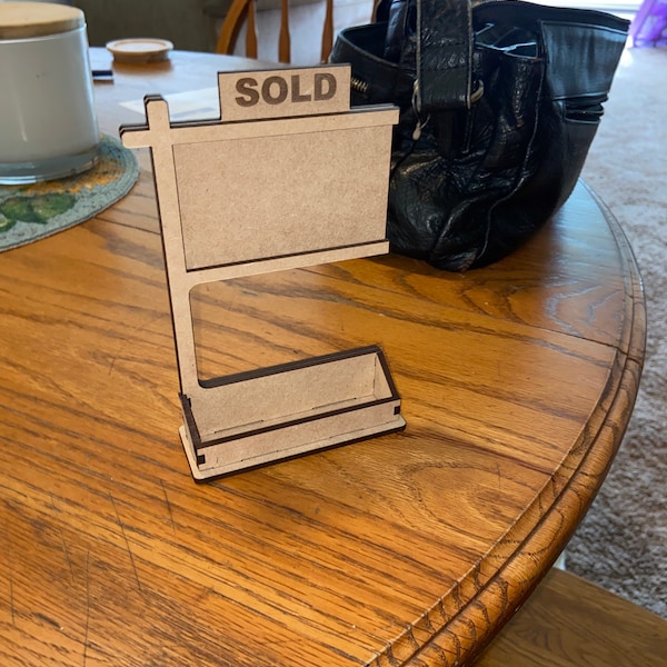 Real Estate Business Card Holder Kit - Etsy