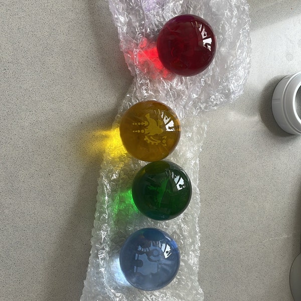 The Legend of Zelda Breath of the Wild Four Heroes Skill Ball Crystal ...