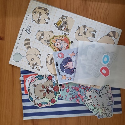 OMORI Silly Character Sticker Skrunkly OMORI, Aubrey, Kel, Hero, Mari ...