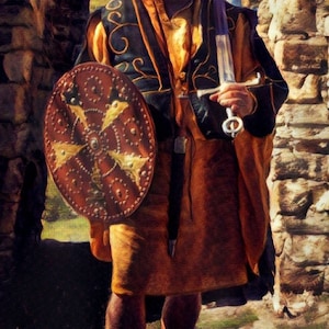 Linen Coif Medieval Headwear for Men Reenactment & LARP Cap Bonnet for ...