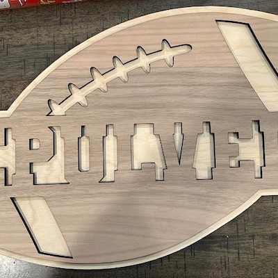 Football Monogram Frame Svg Football Cut File Svg Eps Dxf Png Split ...