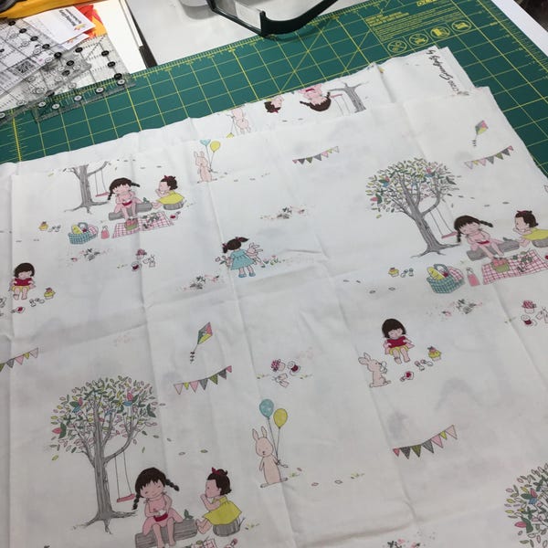 Keeping It Reel Fishing Fish Fabric Panel North America Fabric Blank ...