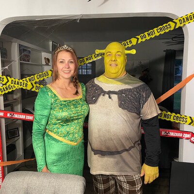 Ogre Shrek Pair of Green Latex Ears Additional Makeup Available - Etsy