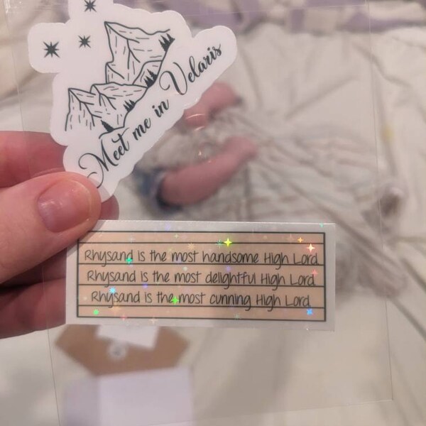 High Lord Rhysand Sticker | ACOTAR Sticker | TOG Sticker | SJM Sticker ...
