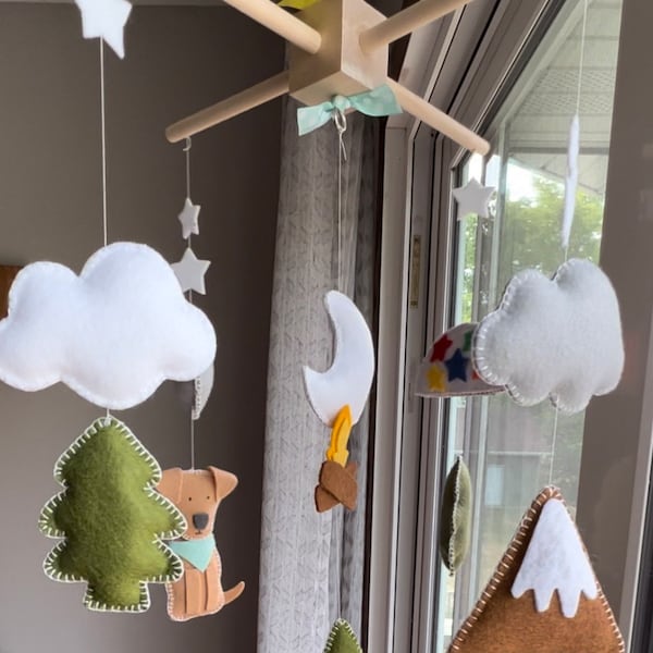 Baby Mobile Golf, Golfing Nursery, Golf Baby Decor, Custom Baby Crib ...