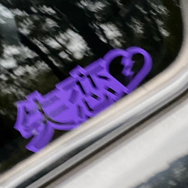 Broken 3 in Japanese Decal Sticker / Kanji Window Bumper Body Laptop ...