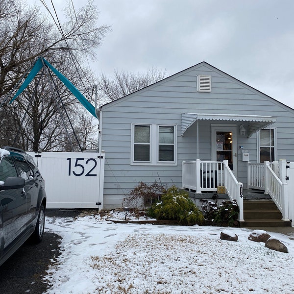 22 Inch Modern House Numbers Letters - Etsy