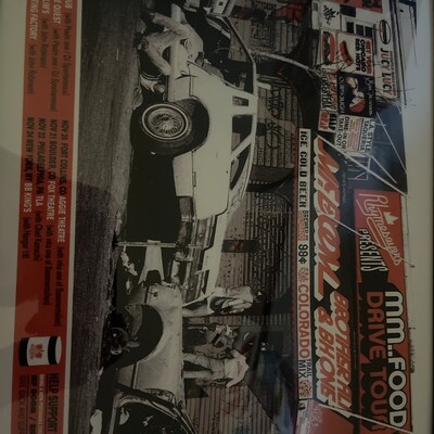 Framed David Allan Coe Poster Gruene Hall, Gruene, Texas, 1976 - Etsy