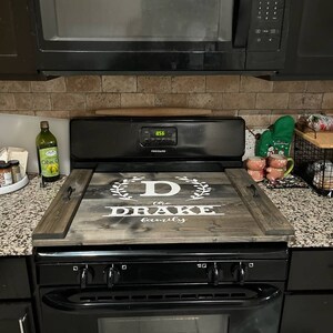 Hand Made Custom Stove Top Cover - Etsy