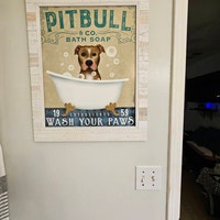 Boxer Dog Bath Soap Company Vintage Style Artwork by Stephen Fowler ...