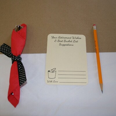 Set of 12 Retirement Wishes & Bucket List Suggestion Cards for ...