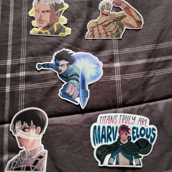 Levi Ackerman | Attack on Titan Sticker | Available in Gloss or ...