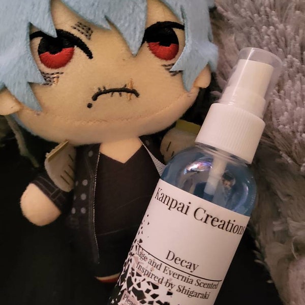 Anime Inspired Body Spray, Anime Perfume - Etsy