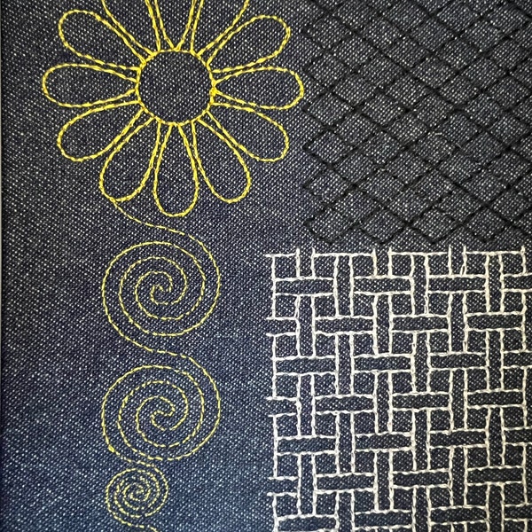 Leaf Line Border Single Run Quilt Block Machineembroidery Design. Edge ...