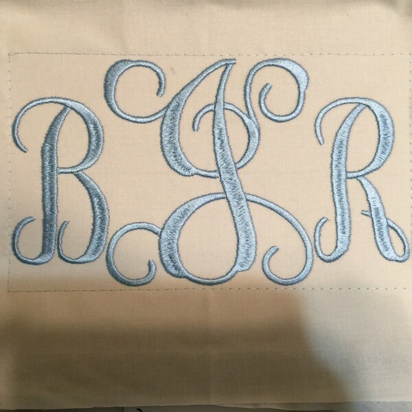 Interlocking Fonts Machine Embroidery Fonts - Machine Embroidery ...