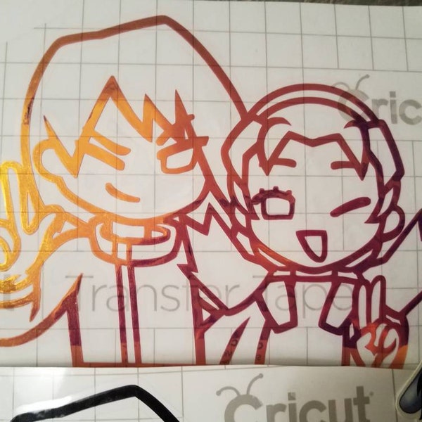 Cute Gyaru Girl Sticker Sheet! for Stationary, Journaling, Deco - Etsy