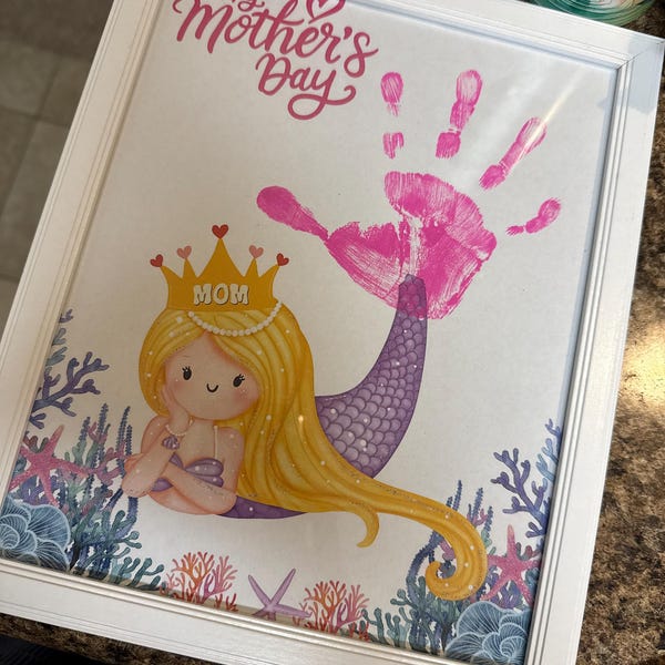 Spring Handprint Craft, Spring Handprint Art, Handprint Activity, Baby ...