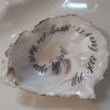 Love Life Live . Oyster Shell Calligraphy . Word Art . Beautiful ...