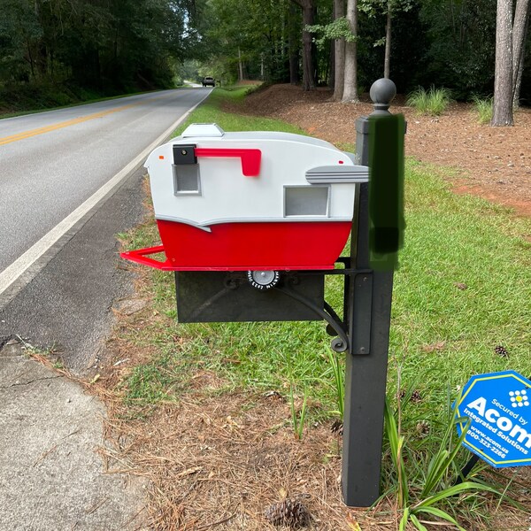 Pull Behind Shasta Mailbox- Custom Built - Etsy