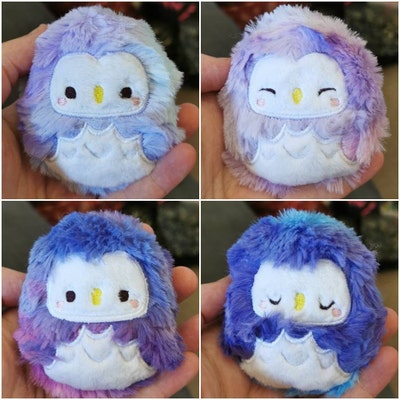 Sewing AND ITH in the Hoop Plush Pattern Owl Embroidery Machine Design ...