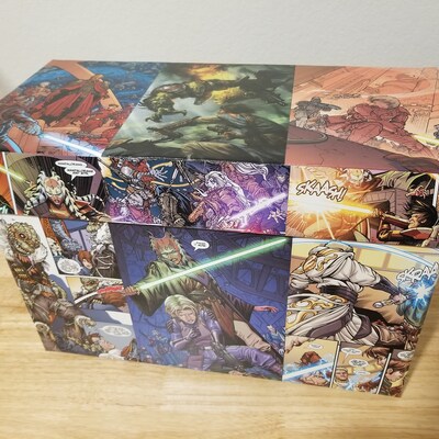CUSTOM SPIDER-MAN Decoupage Comic Book Storage Box - Etsy