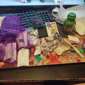 Magic Crystal Confetti Mystery Witch Scoop Witch Crystal - Etsy