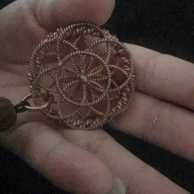 Tensor Ring Pendant energy Cubit 764 Mhz - Etsy