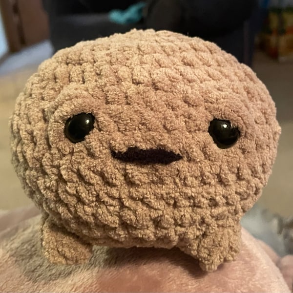 Sad Grumpy Rain Frog Crochet Amigurumi Pattern Pdf File // NOT PHYSICAL ...