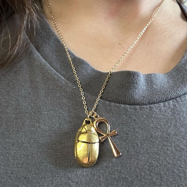 Virgin Mary Medal, Cross Pendant, Crucifix Shield, Antiqued Gold Rosary ...