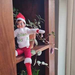 Cute Green Elf Jumper Elf Sweater Elf Clothes Christmas Elf - Etsy