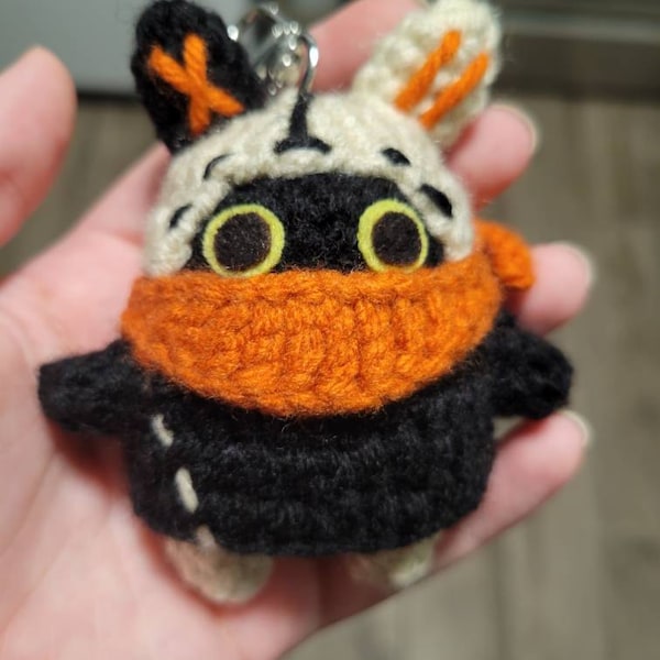 Momo Infinity Nikki Crochet Pattern Keychain Amigurumi Plushie Plush ...