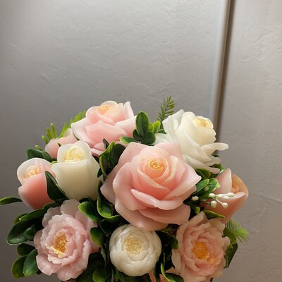 Soap Flower Bouquet, Soap Roses Bouquet, Soap Gift for Her - Etsy