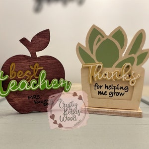 Succulent Teacher Appreciation Gift Card Holder Thank You for Helping ...