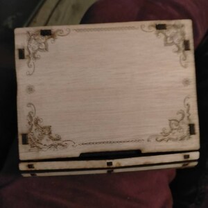 Slider Book Box Laser Cut Svg Files, Wood Gift Slider Book Box, Vector ...