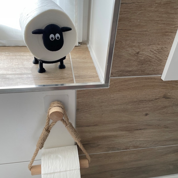 Mährry toiletrolhouder schaap Badkamerdecoratie toiletrolhouder WC ...