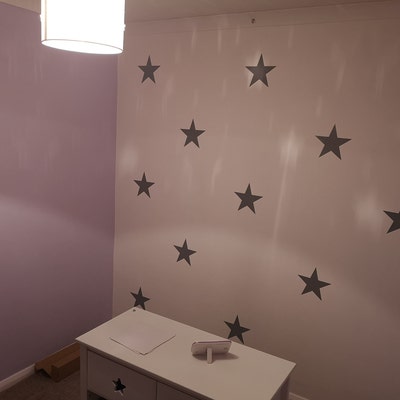 12 Extra Large Star Wall Stickers Wall Decals Nursery Wall Art - Etsy