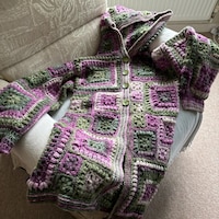 CROCHET PATTERN - Square Scramble Sweater - Crochet Pattern for Granny ...