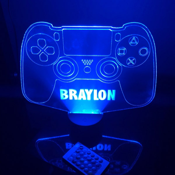 Video Game Controller Console Controller Gaming Room Night Light up ...