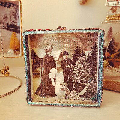 Wood Nymph Doll Postcard Artist Woman Lady Girl, Forest Trees Long Hair ...