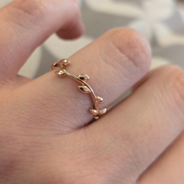 Crossover Triple Ring 14K Gold Pave Diamond Rolling Ring Gold Triple ...