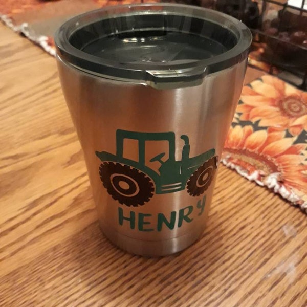 Tractor Cup // Kids Mug // Boys Tractor Cup // Tractor Tumbler - Etsy