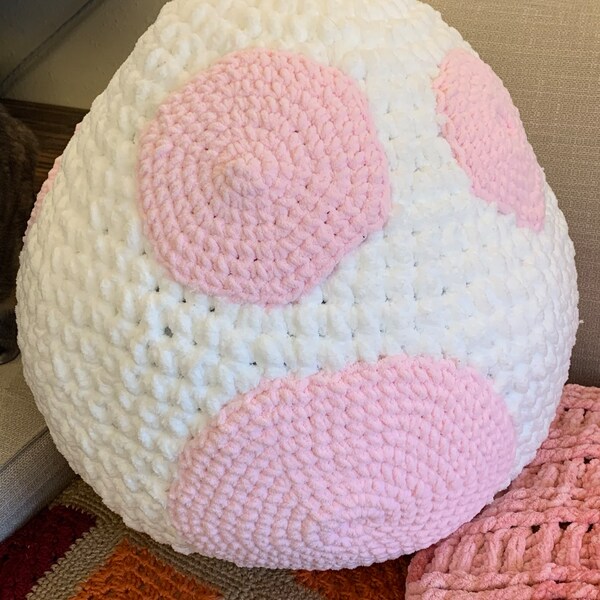 Yoshi Egg Amigurumi Crochet Pattern PDF/ Yoshi's Island/ Yoshi's Wooly ...