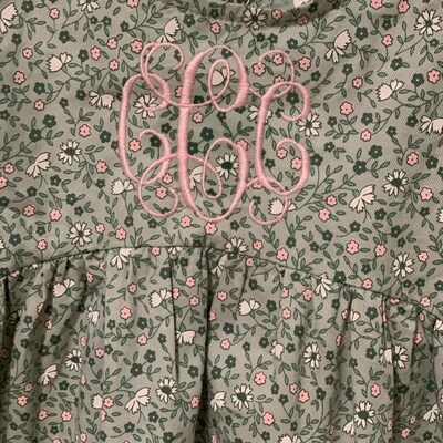 4size Interlocking Monogram 3 Letters Monogram Font BX Fonts Embroidery ...