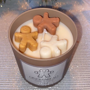 Gingerbread Candle. Candle. Candle Gift. Autumn Candle. Gingerbread Wax ...