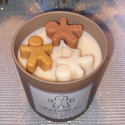 Gingerbread Candle. Candle. Candle Gift. Autumn Candle. Gingerbread Wax ...