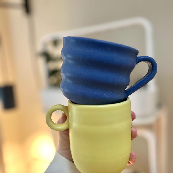 Mottled Jade | Coffee Cup | Latte Cup | Minimalist Design | Holiday ...