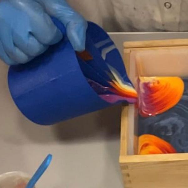 Canvas Stands With Handle for Acrylic Pouring 3 Inches Tall, Set of 2 ...