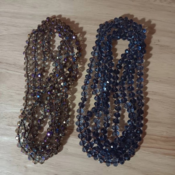 Lovely Bead Handmade Crystal Tassels With Lead Free Pewter End Caps ...