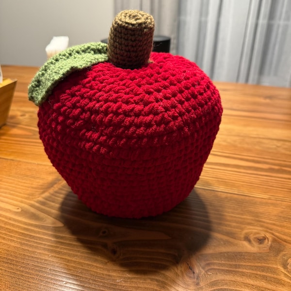 Apple Pillow Crochet PDF Pattern [digital Pattern ONLY] - Etsy